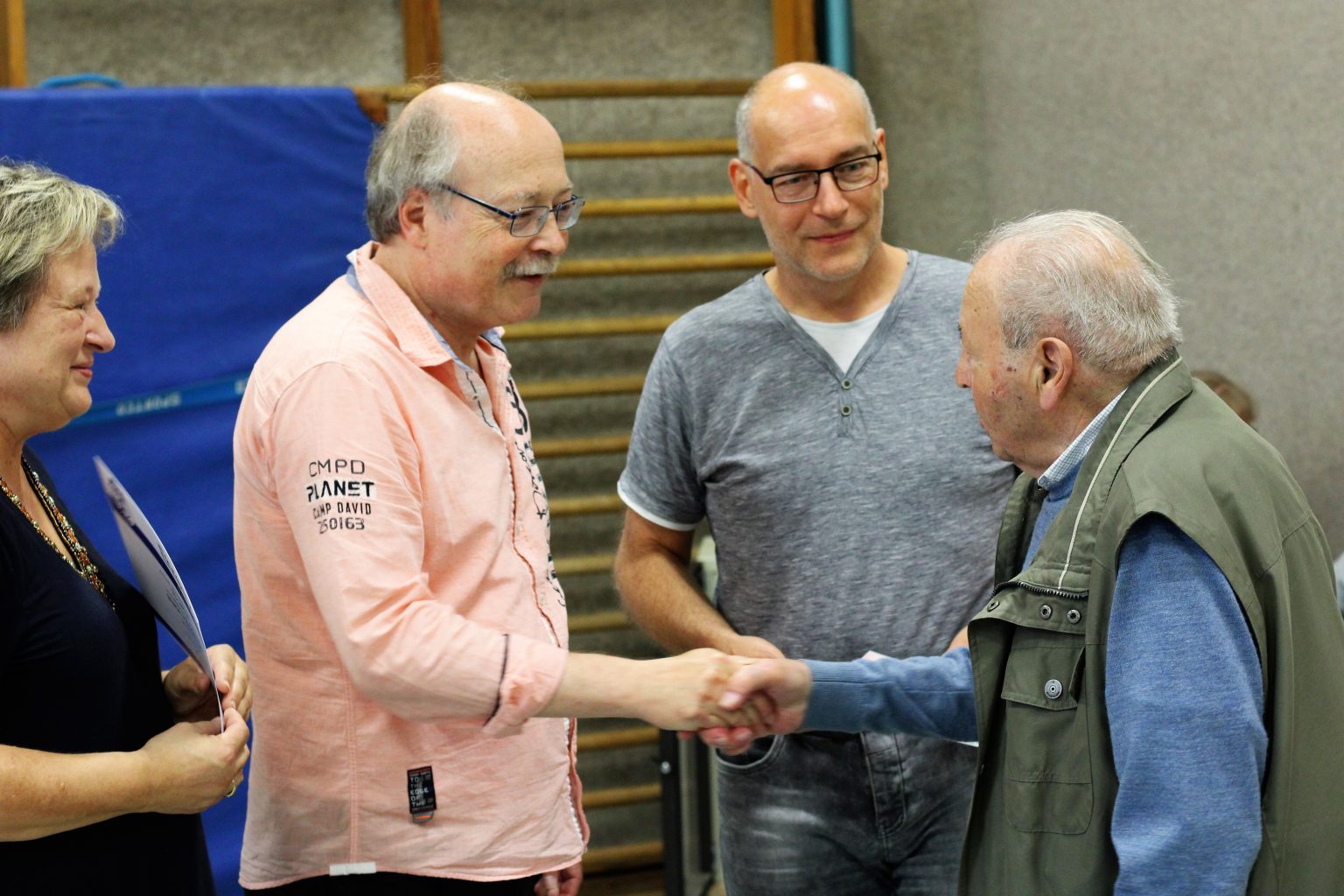 75 Jahre Mitgliedschaft im SV Sande – SV "Blau-Weiß" Sande 1946 e.V.